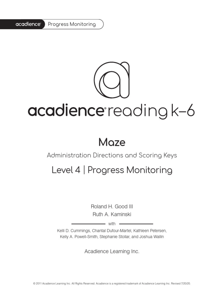 AcadienceReading ProgMon Maze Keys G4 | PDF | Butterfly