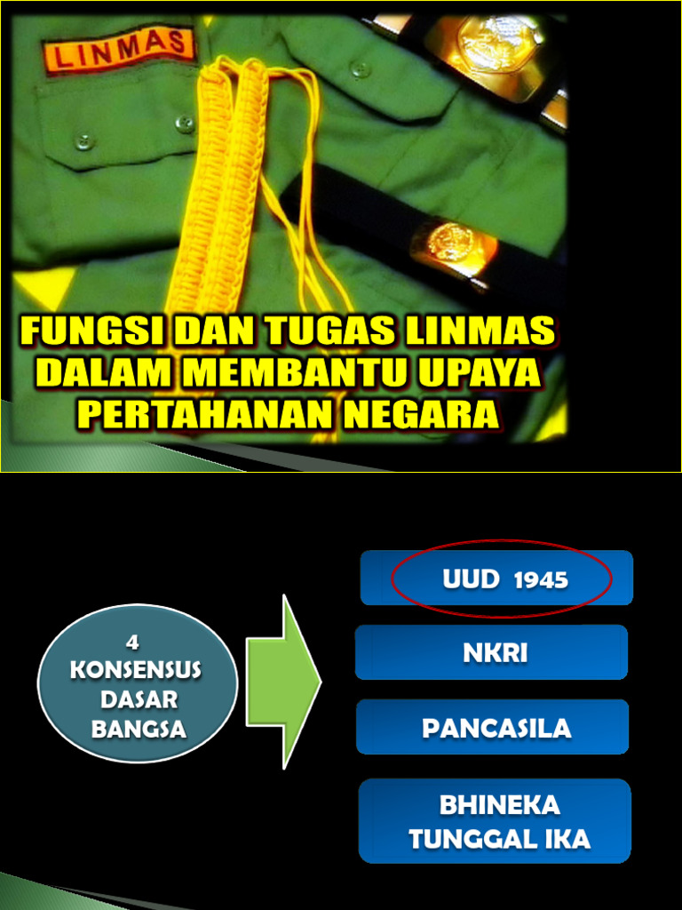 Fungsi Dan Tugas Linmas | PDF