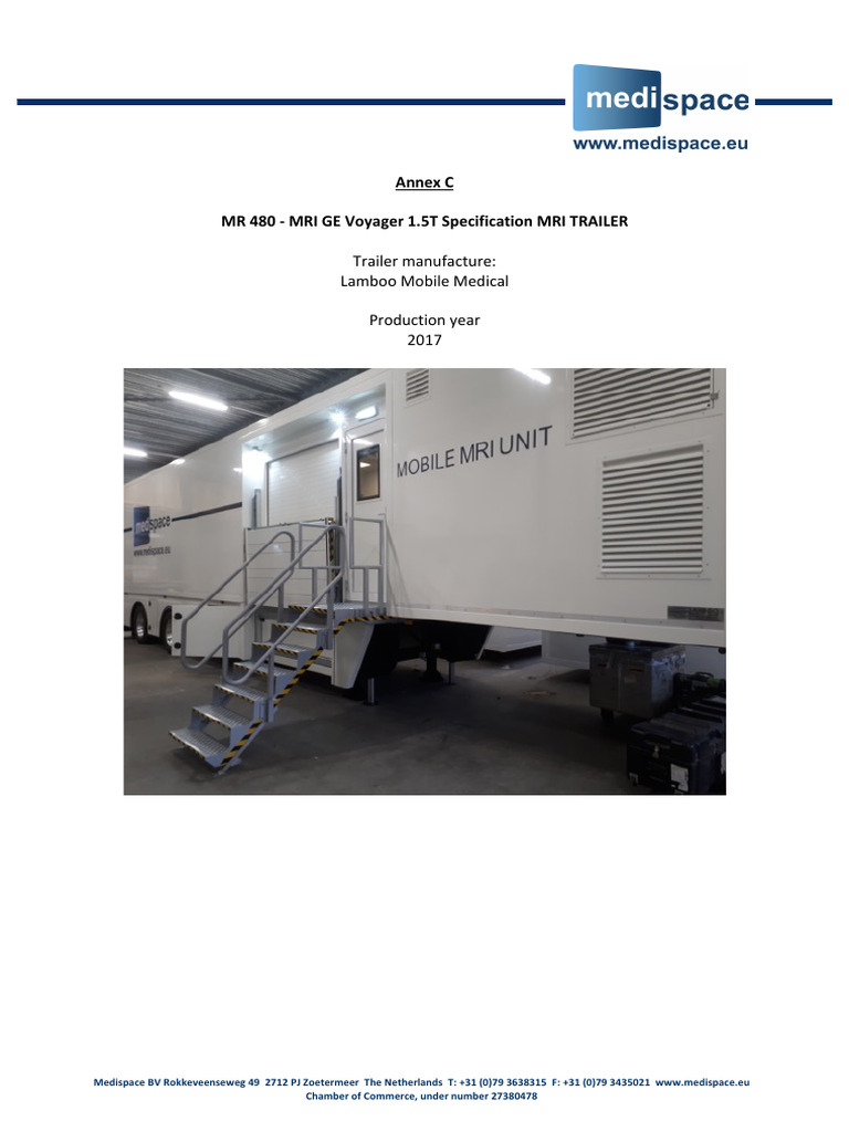 GE MR480 Voyager 1.5T | Download Free PDF | Elevator | Manufactured Goods