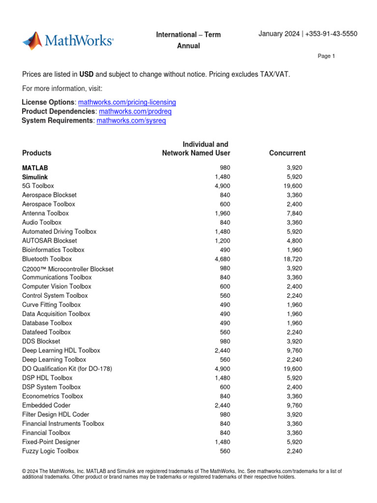 Price Matlab | PDF | Matlab | License