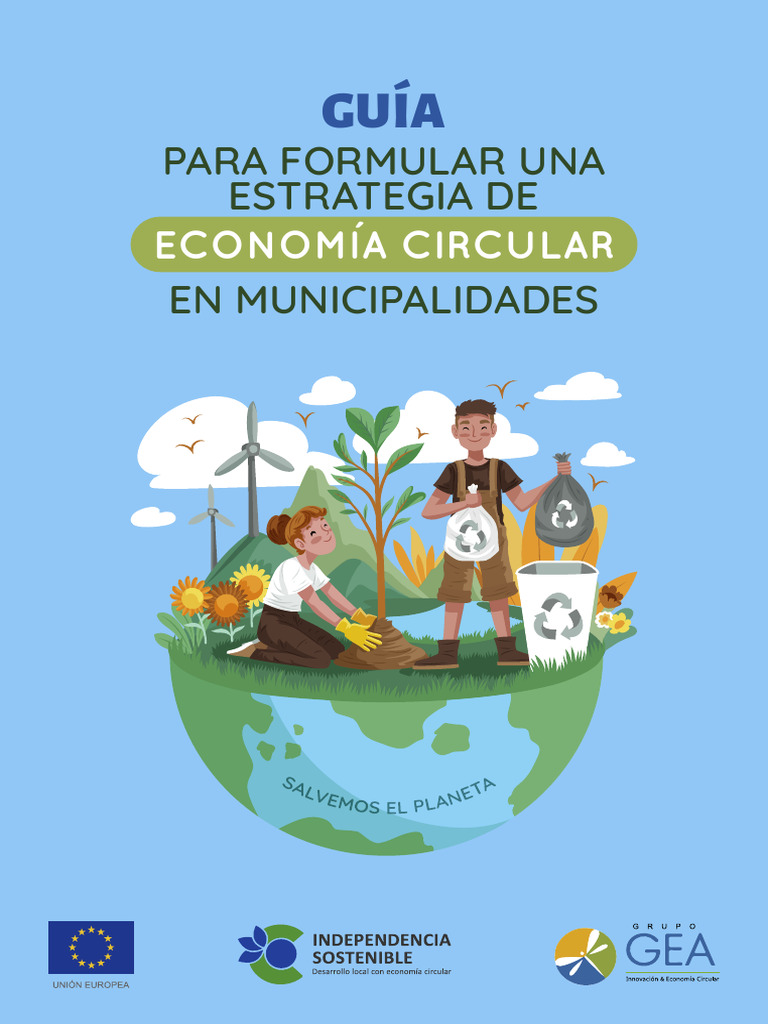 Guia para Formular Una Estrategia de Economia Circular en Las Mun | PDF | Residuos | Sustentabilidad