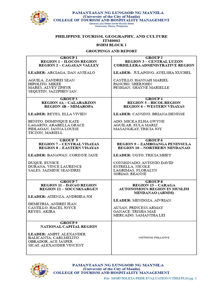 GROUPINGS AND PEER EVALUATION | PDF | Performance Appraisal | Methodology