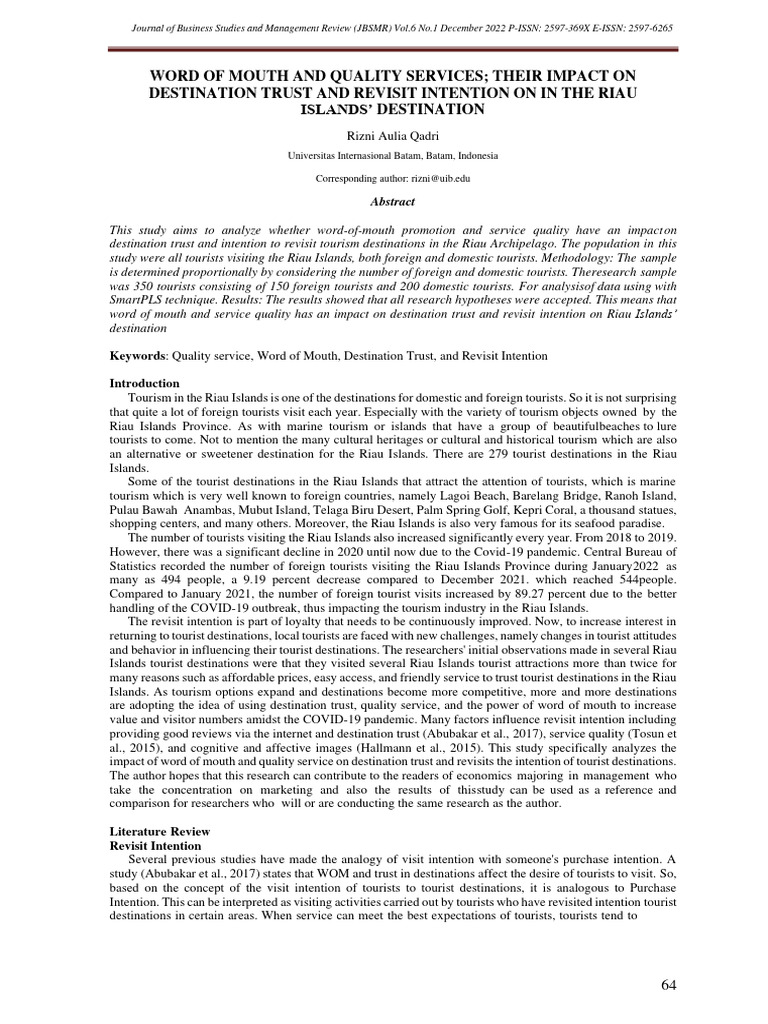 21403-Article Text-64332-1-10-20221225 | PDF | Coefficient Of Determination | P Value