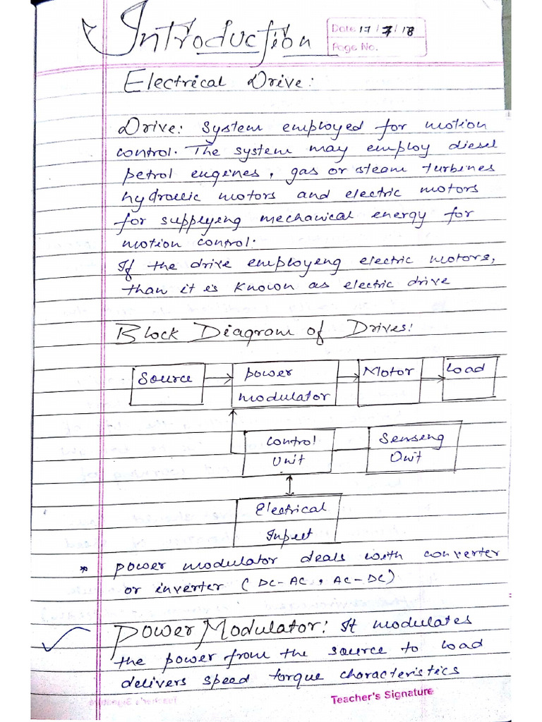 Vivek Jain Sir (Electrical Drive) | PDF