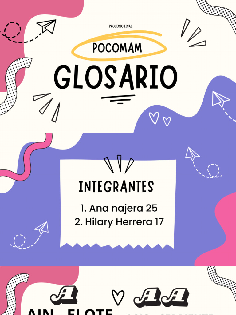 Glosario Pocomam - 20231116 - 082052 - 0000 | PDF