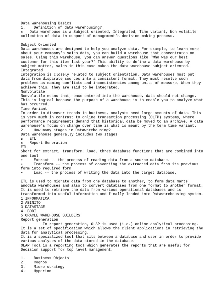 Data Dictionary | PDF | Data Warehouse | Conceptual Model
