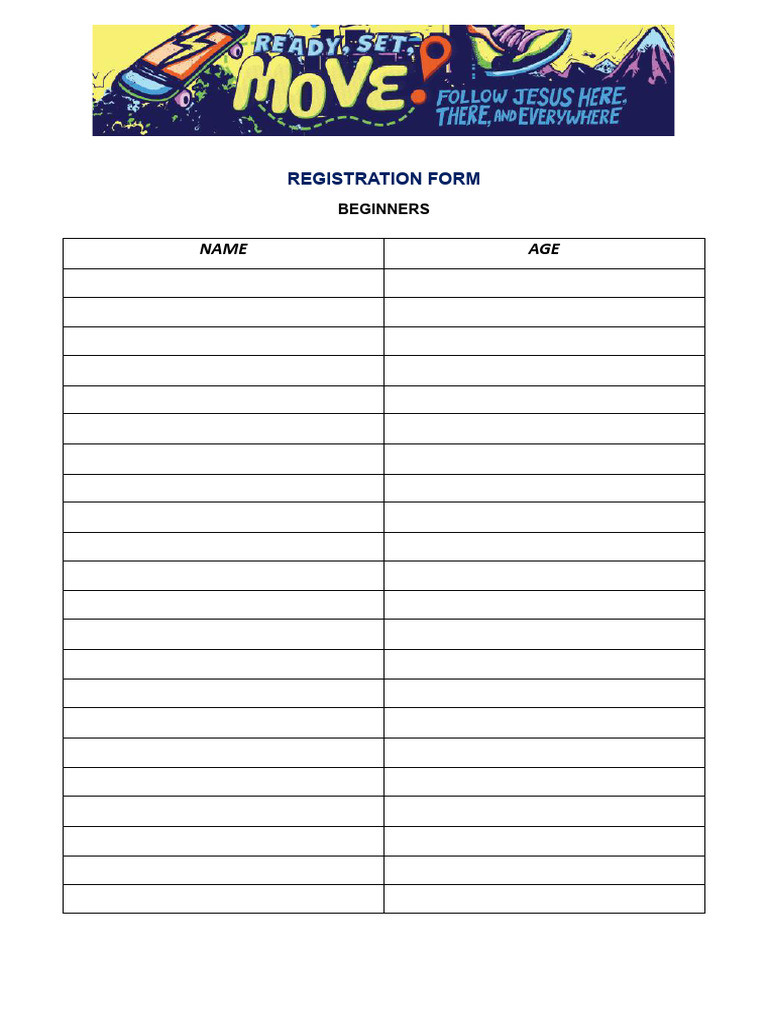 Registration Forms | PDF