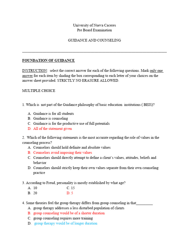Ethical Concerns in Guidance Counseling | PDF | Psychotherapy | Id