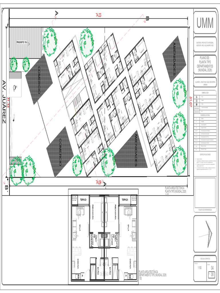 Terreno Proy Integral-Plano 04-08 | PDF