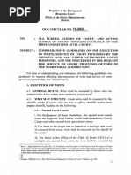 Writ of Execution Sample | PDF