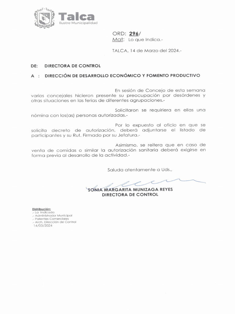 Base para Oficio | PDF