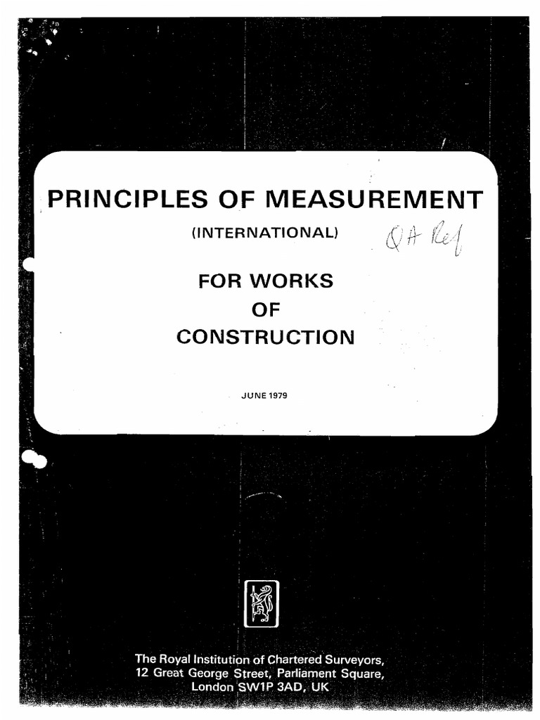 Principles of Measurement | PDF