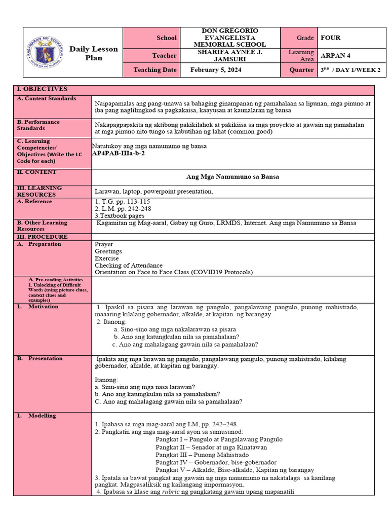 Q3 LP Ap Week 2 Day 1 3 | PDF