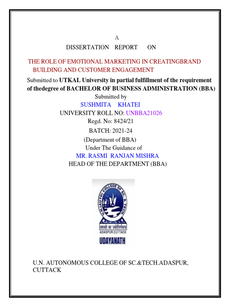 HRM Project Paper | PDF | Brand | Emotions