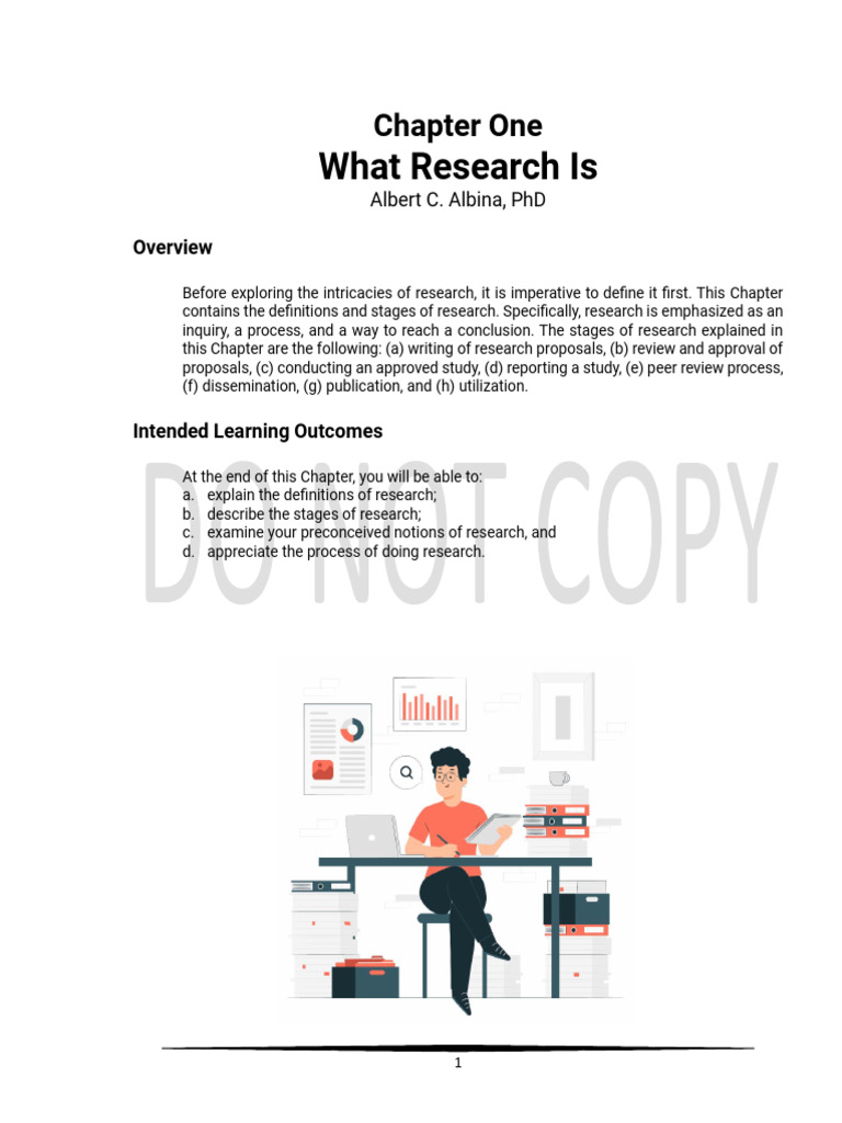 Chapter 1 What Research Is v.3 With Watermark | PDF | Methodology ...