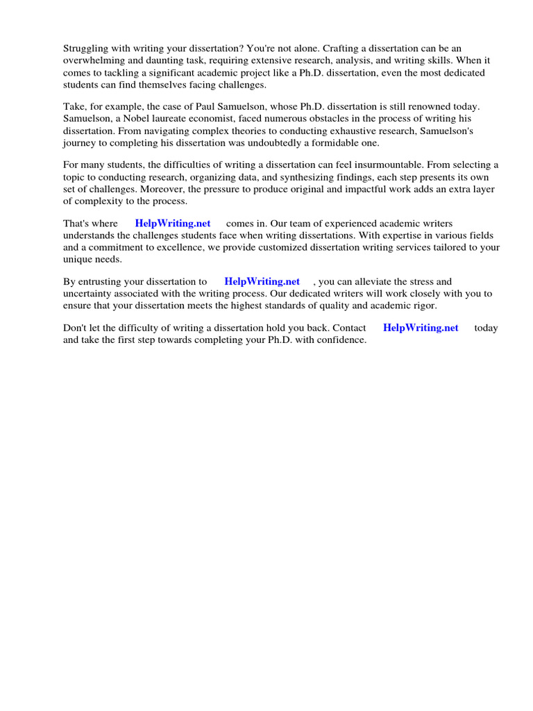 Paul Samuelson PHD Dissertation | PDF | Economics | Mathematics