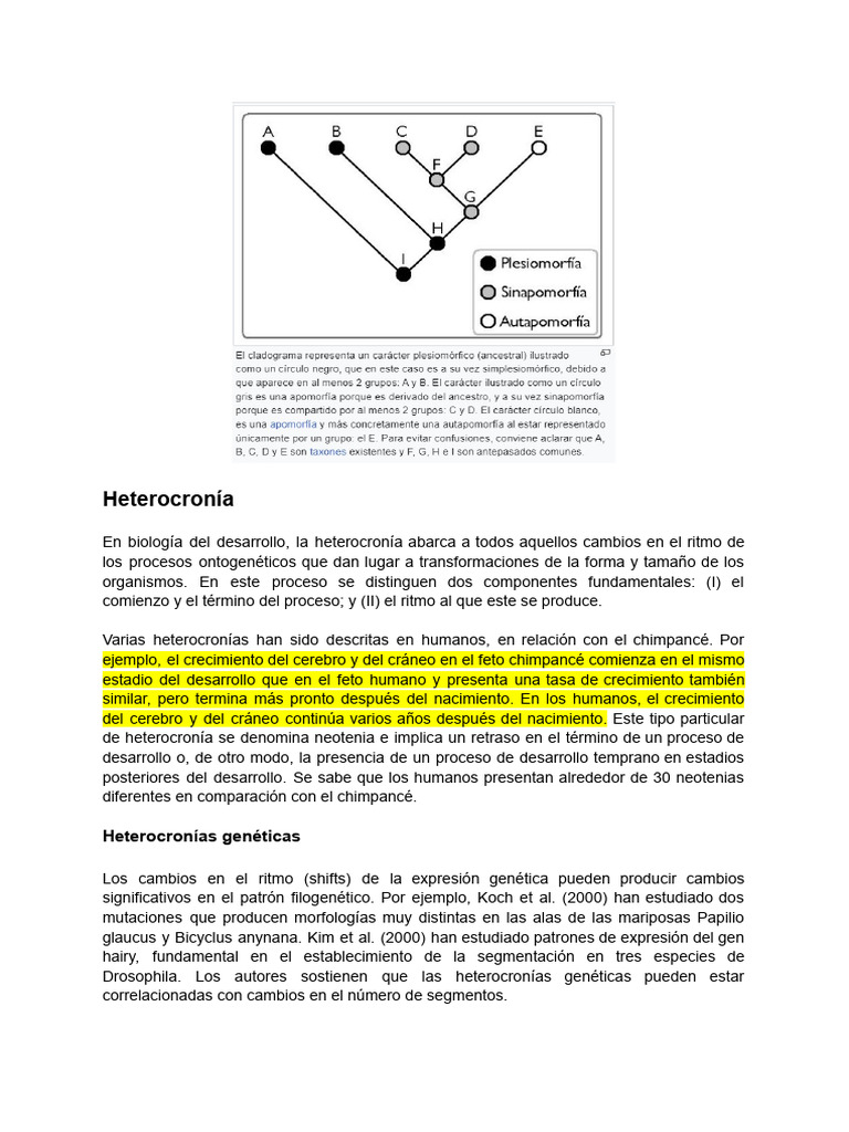Evolucion Par Final | PDF | Biología | Ciencias de la vida