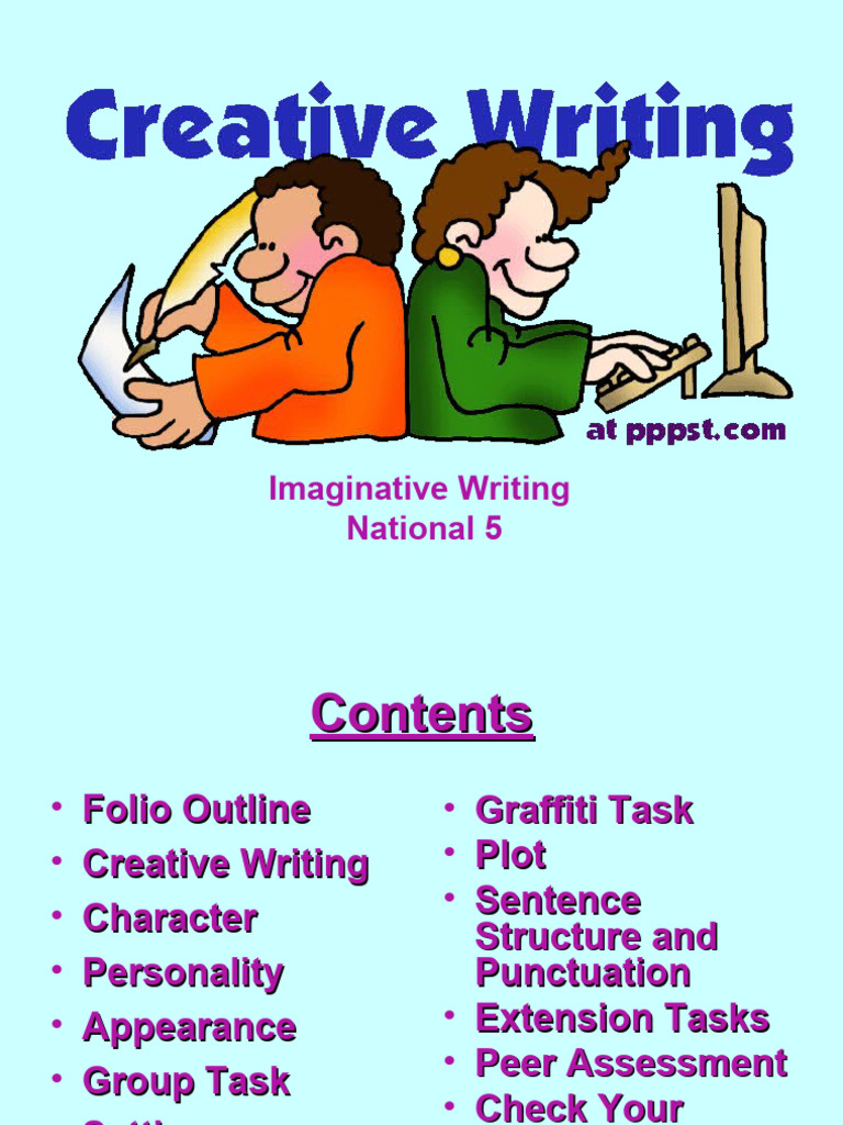 National 5 Imaginative Writing Guide | PDF | Thought | Metaphor