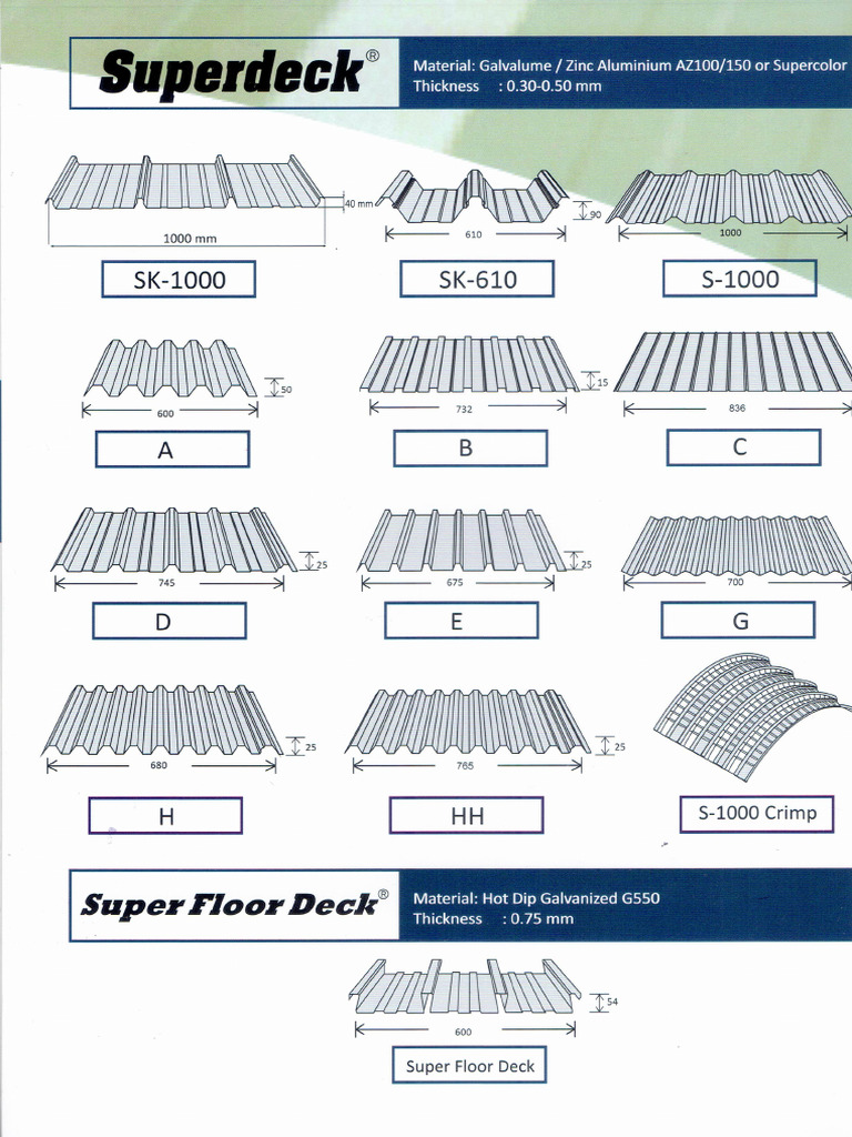 Superdeck Brosure | PDF
