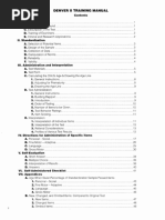 Denver II Training Manual | PDF