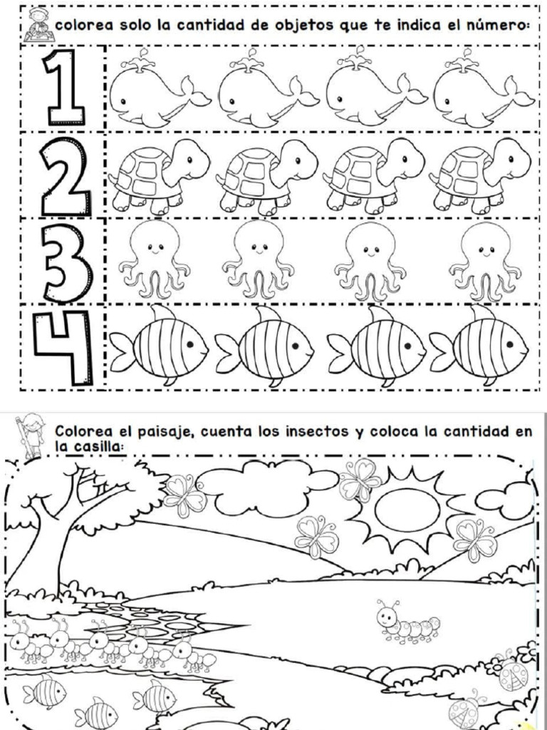Actividades Preescolar Ange | PDF