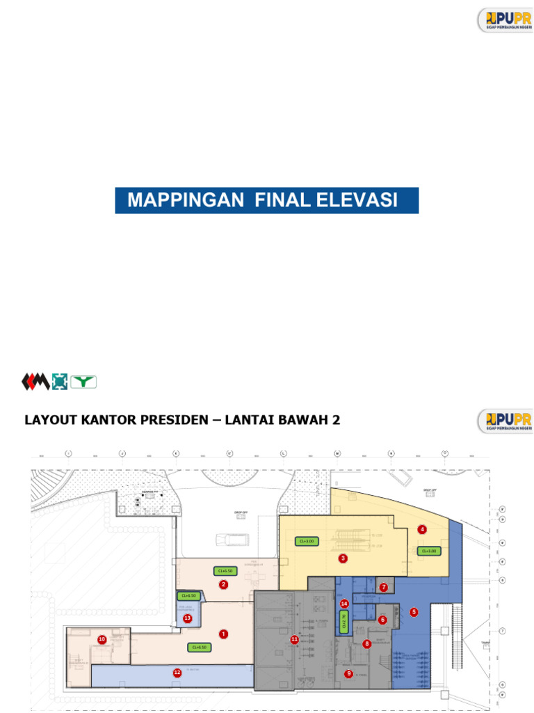 Diagram Mapping Ketinggian Plafon Final | PDF