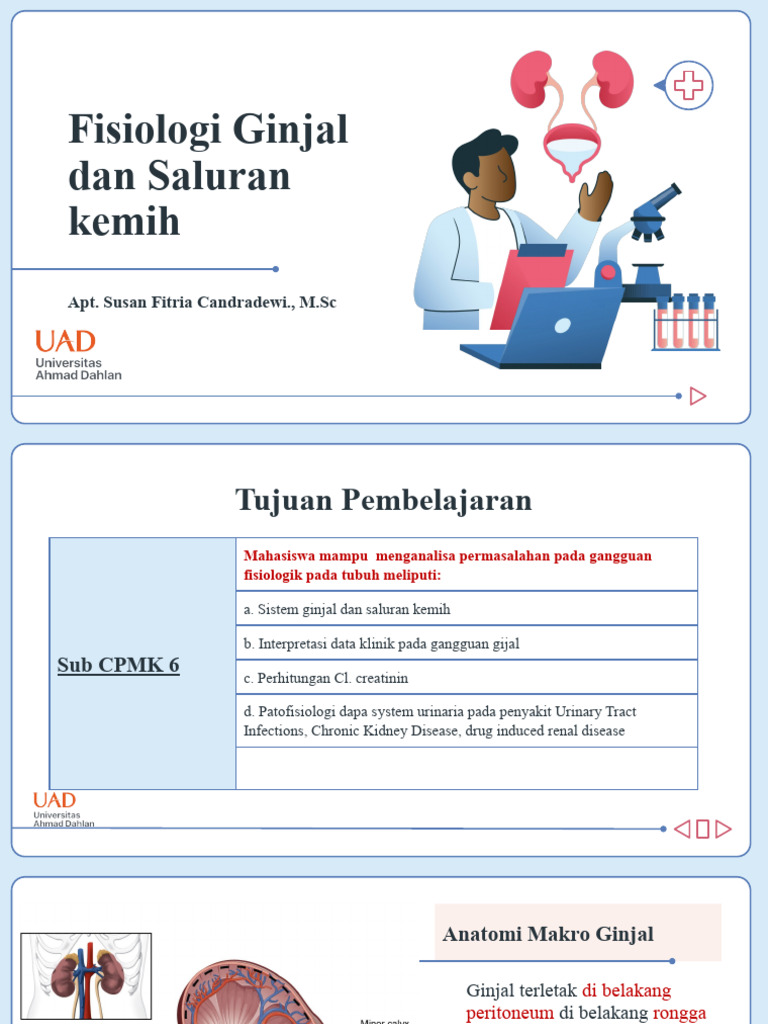 Fisiologi Ginjal Dan Saluran Kemih | PDF