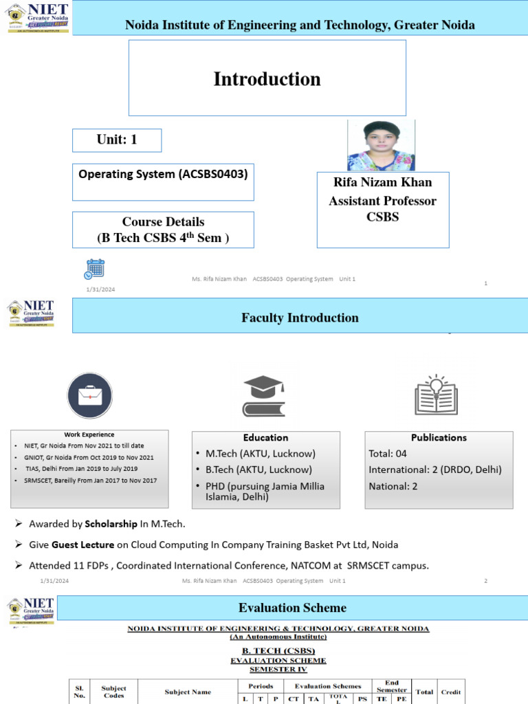Os Unit 1 | PDF | Operating System | Virtual Machine Os Unit 1 | PDF | Operating System | Virtual Machine