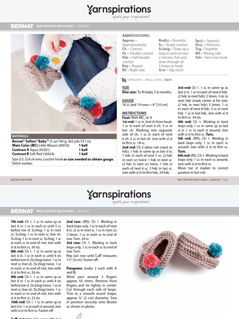Approximate (Ly) Loop in Each of Next 2 Stitches. Yoh and Draw Through ...