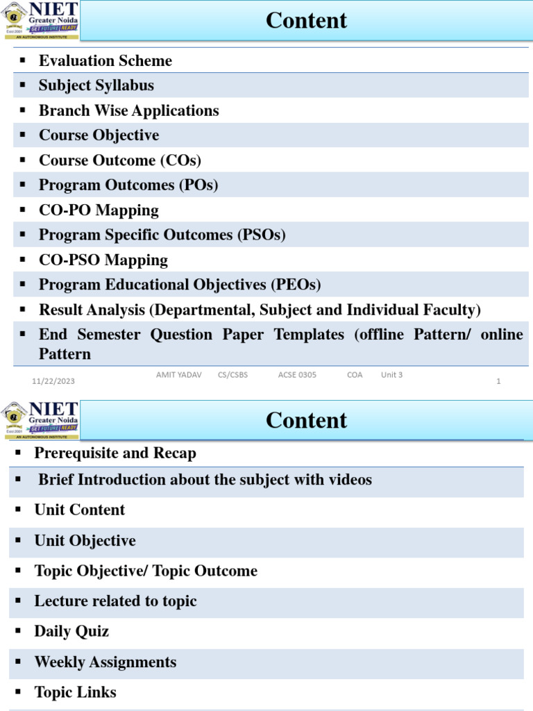 Unit3 - AMIT YADAV COA | PDF | Central Processing Unit | Computer Data ... Unit3 - AMIT YADAV COA | PDF | Central Processing Unit | Computer Data ...