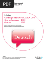 Syllabus: Cambridge International AS & A Level Sociology 9699 | PDF ...