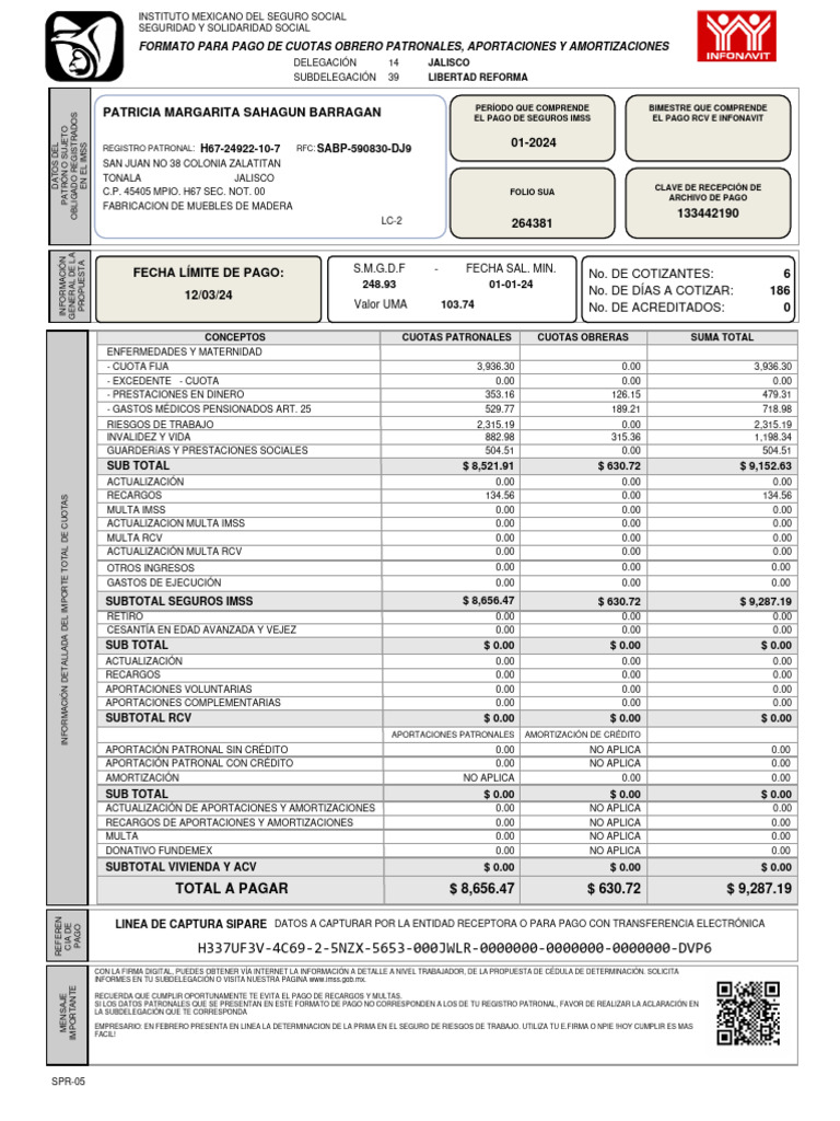 Sipare Patricia Sahagun Extemporaneo Ene-24 | PDF