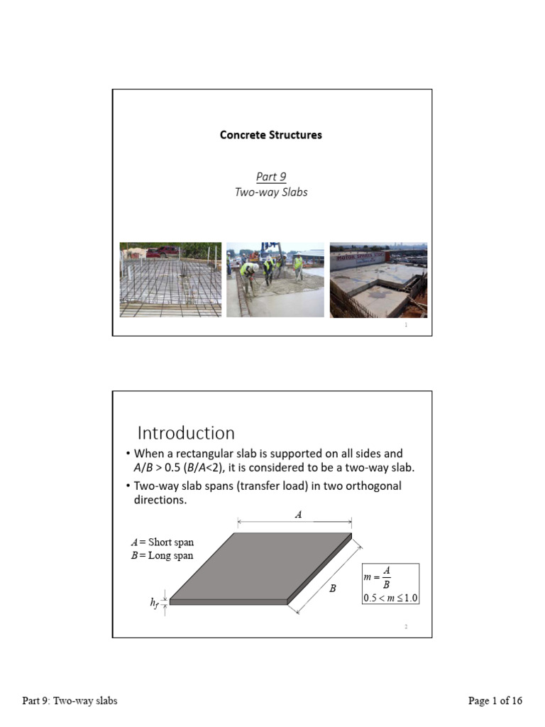 Part 9-Two-Way Slabs | Download Free PDF | Structural Engineering ...