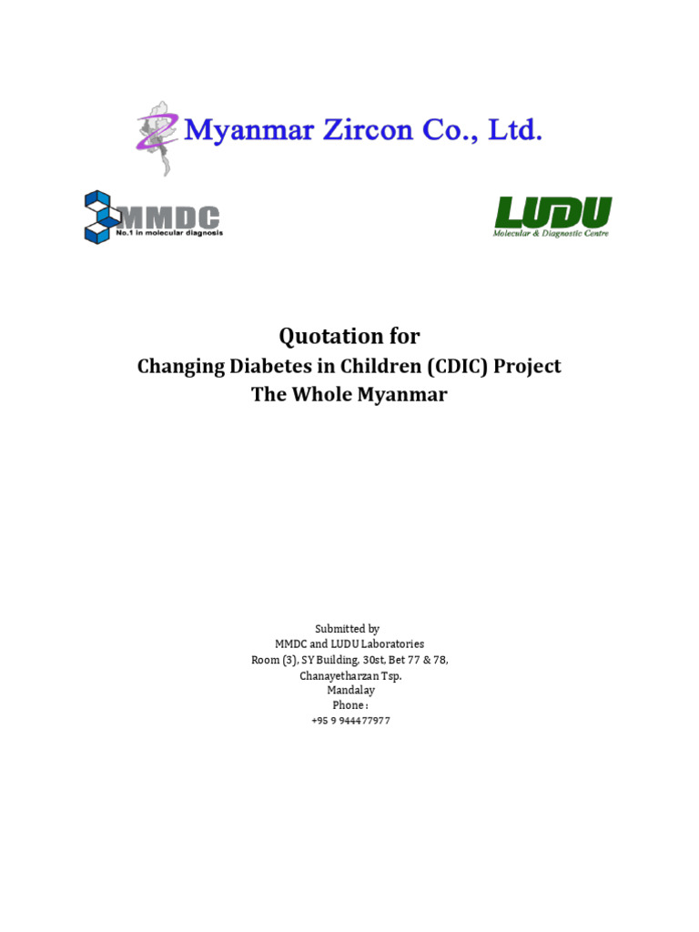 Ludu Lab Quotation | PDF