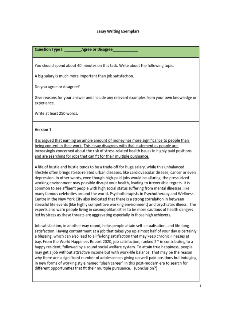 Essay Writing Samples - Student Version | PDF | Animal Testing ...