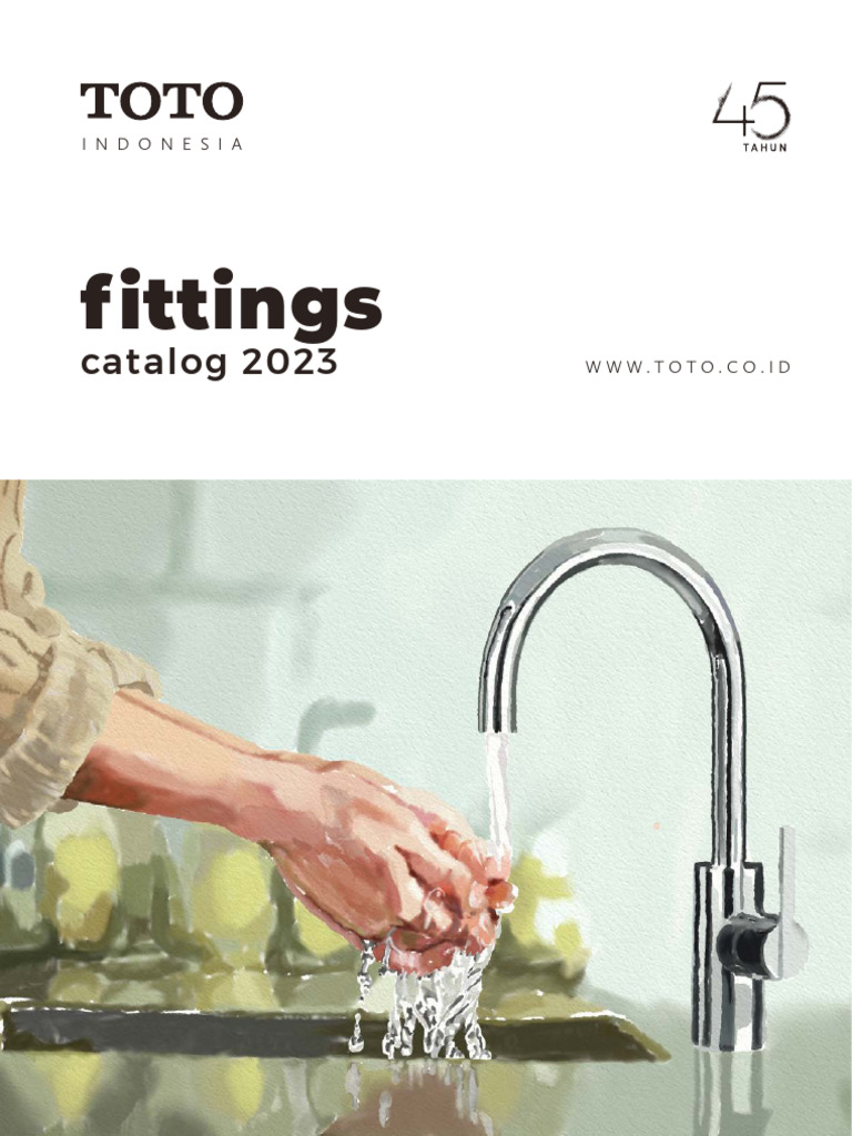 2023 Toto Fittings Catalog Overview | PDF | Tap (Valve) | Shower