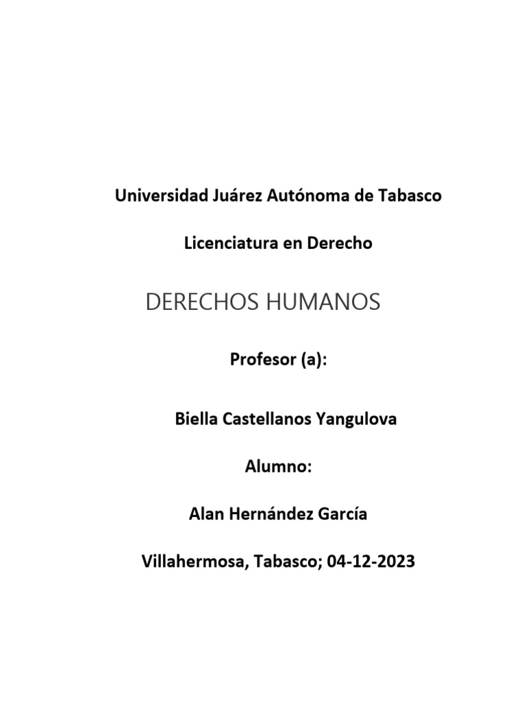 Hernandes Garcia Alan Unidad3 Act5 | PDF | Derecho Constitucional ...