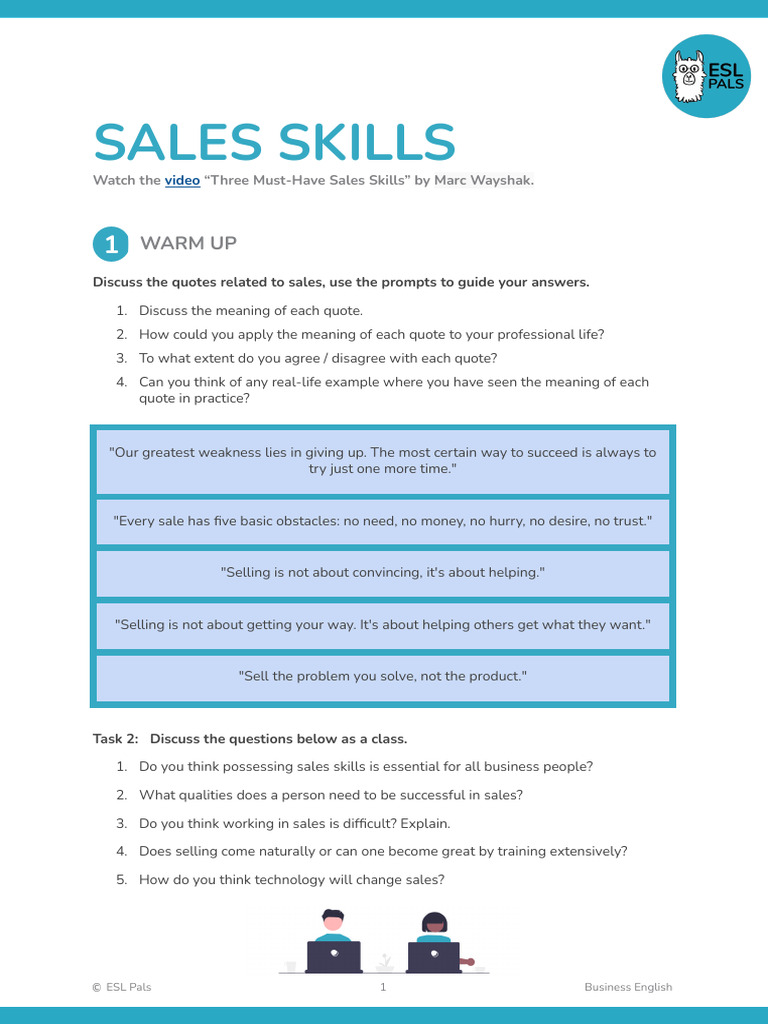 (SV) Sales Skills | PDF | Sales | Psychological Resilience