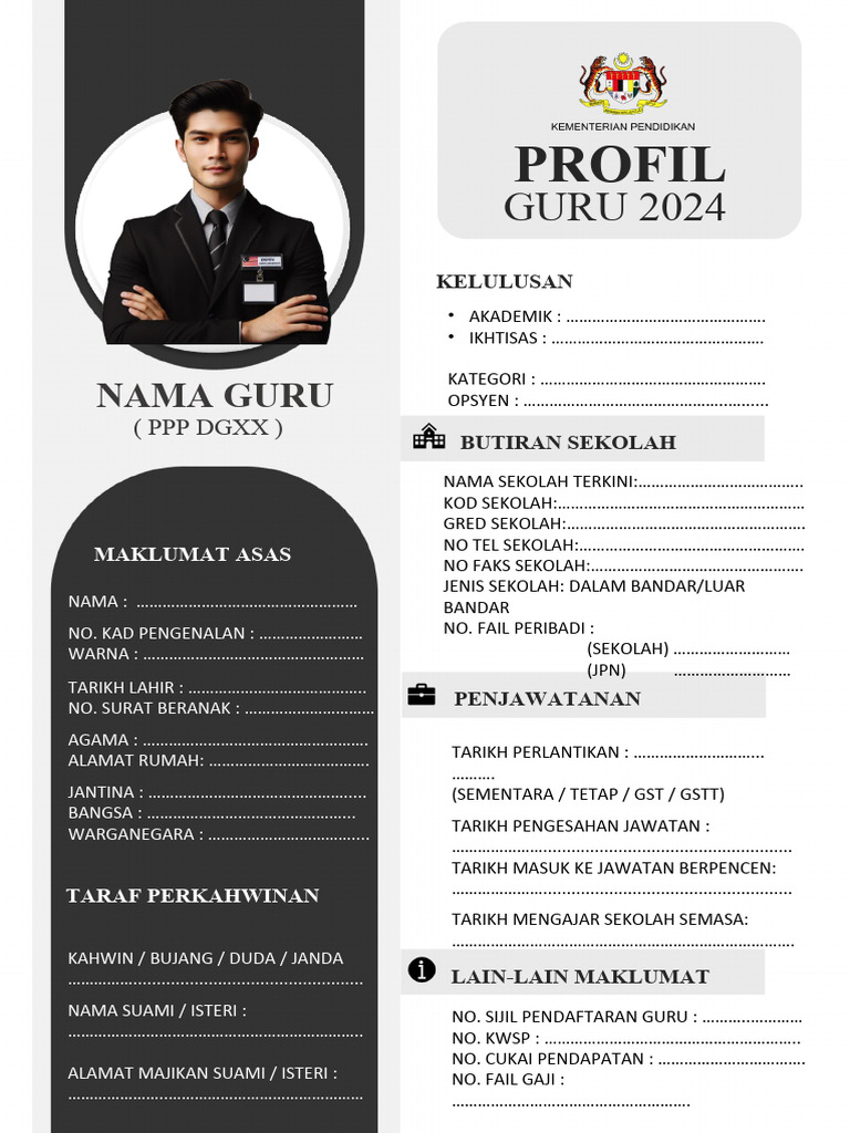 Profil Guru 2024 by Projek Grafik | PDF