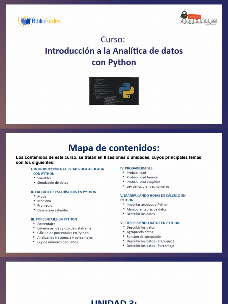 Introducción A La Analitica S3 V2 | PDF | Porcentaje | Python (lenguaje de programación)