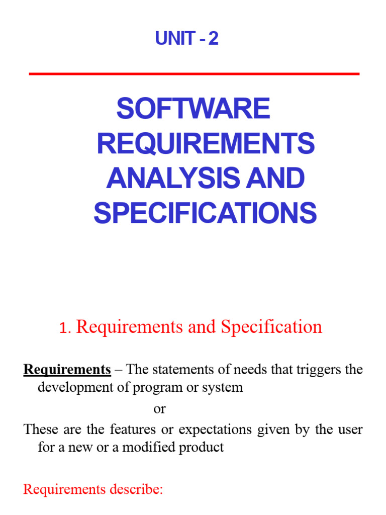 unit2 | PDF | Feasibility Study | Use Case