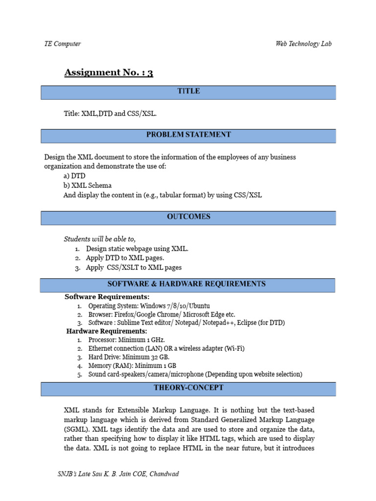 3 XML DTD and XSLT | PDF | Xslt | Xml