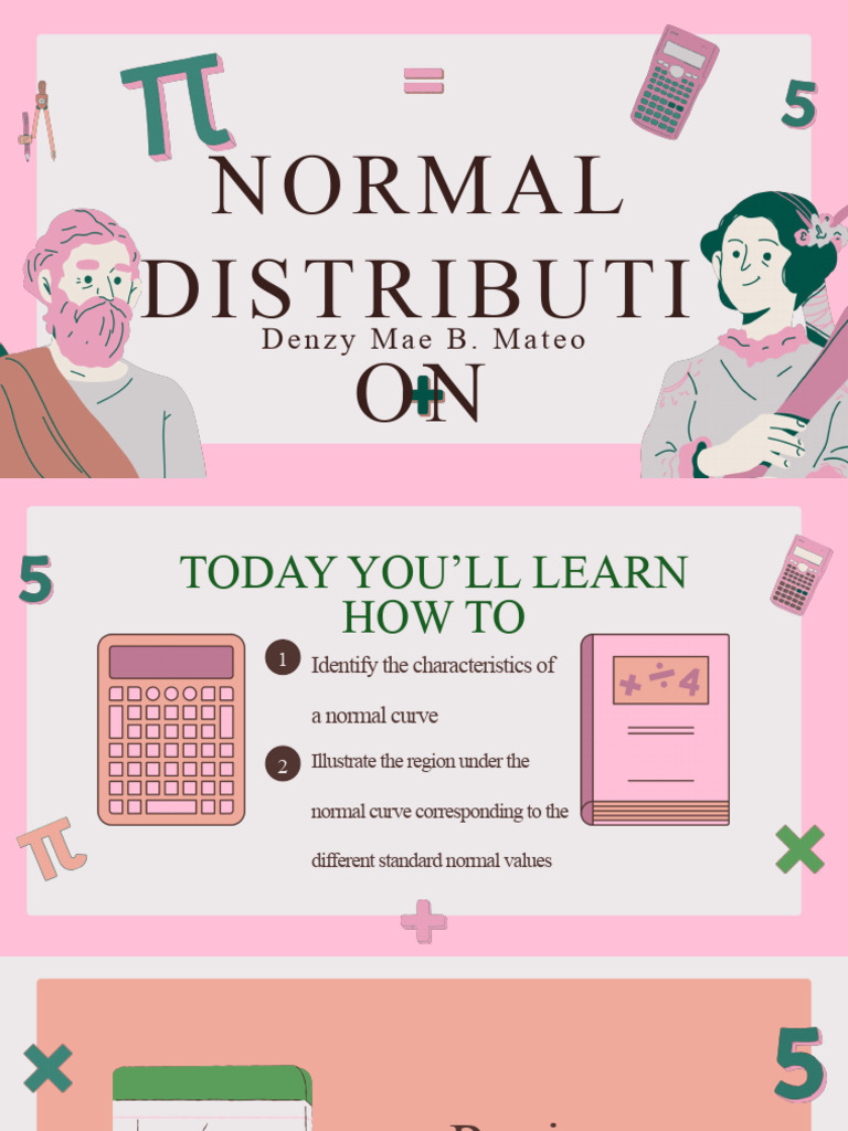 Lesson 8 Normal Distribution | PDF | Normal Distribution | Mean