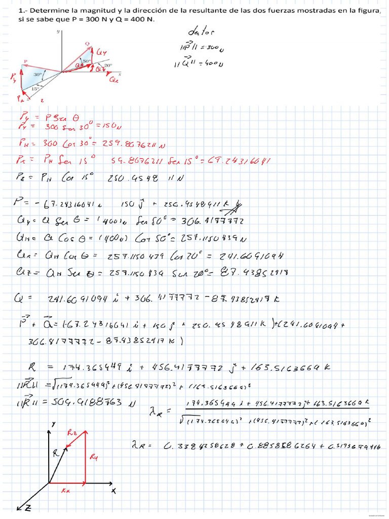 Tarea 1 Estatica | PDF