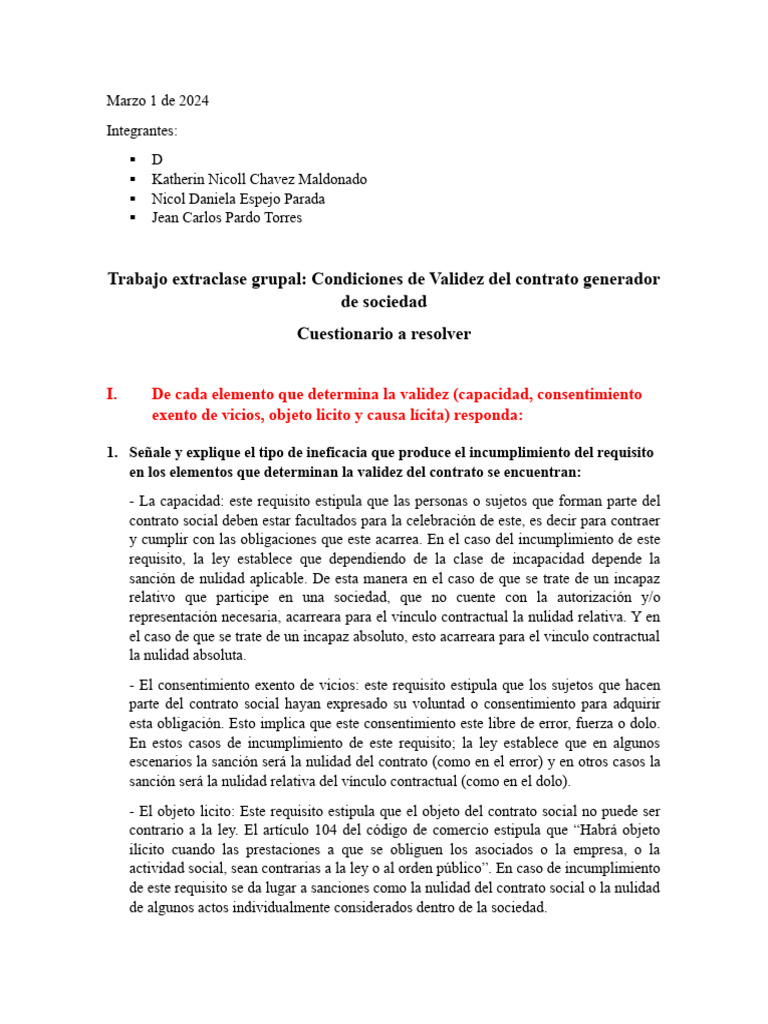 Trabajo Sujetos 2 | PDF | Nulo (ley) | Justicia