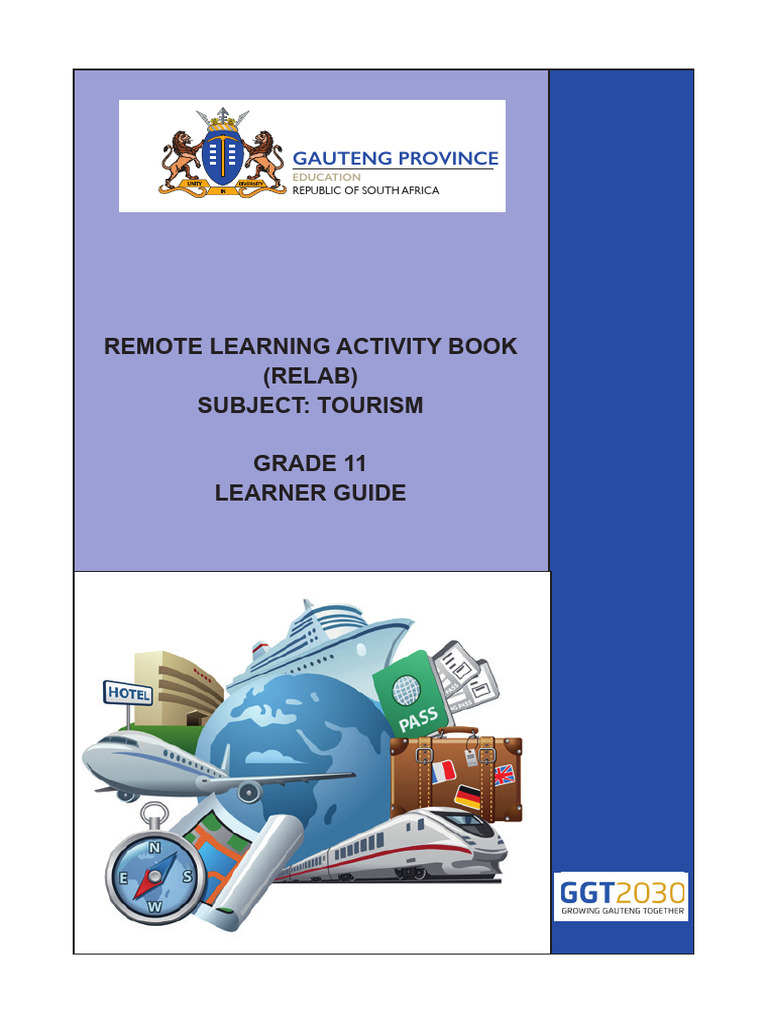 GR 11 Relab Tourism Learner Guide | PDF | Bus | Airport