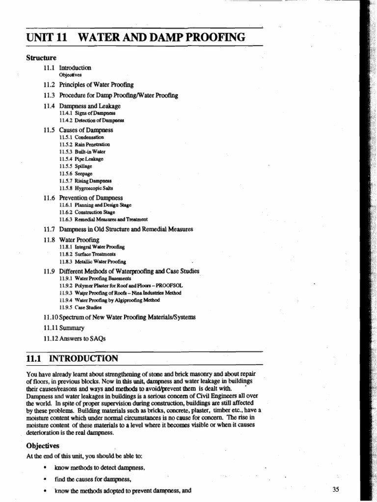 Water Proofing | PDF | Concrete | Coating