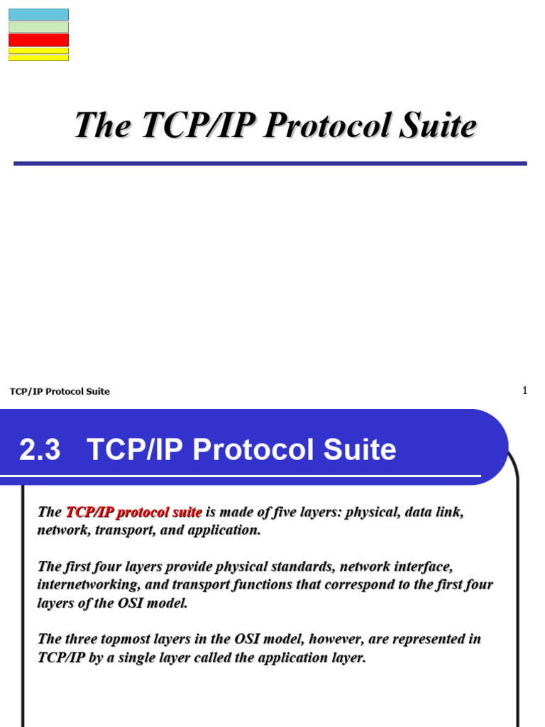 Understanding TCP/IP Protocol Layers | PDF | Internet Protocols ...