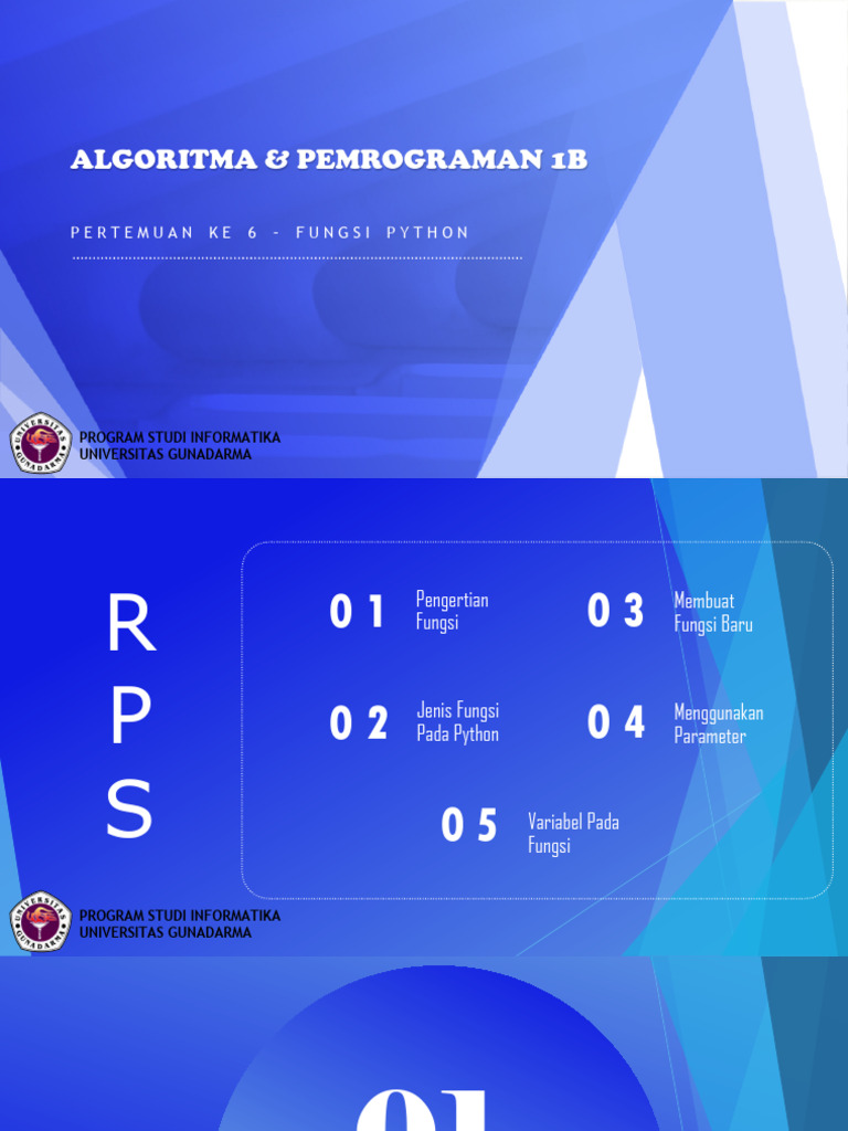 6 - Fungsi Python | PDF