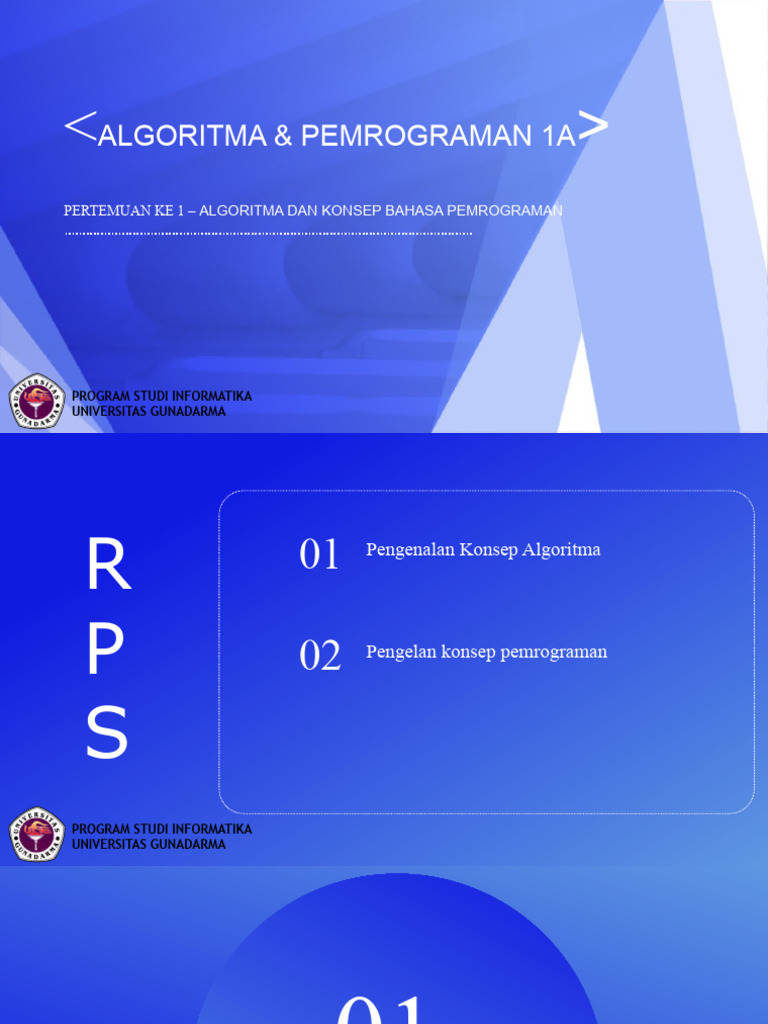 M1 Alg Dan Konsep Bahasa Pemrograman | PDF | Seni | Komputer